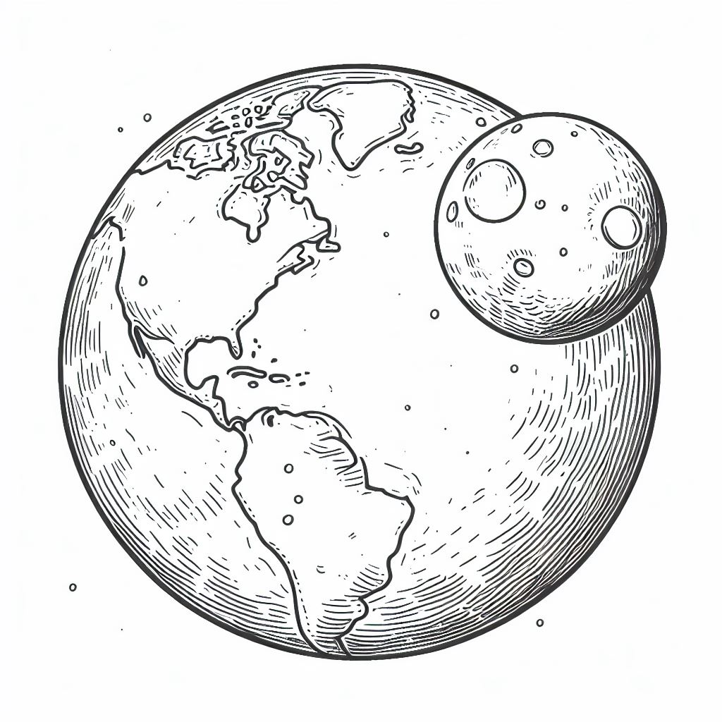 Planet Earth Coloring Pages Earth Day Coloring Pages For Toddlers